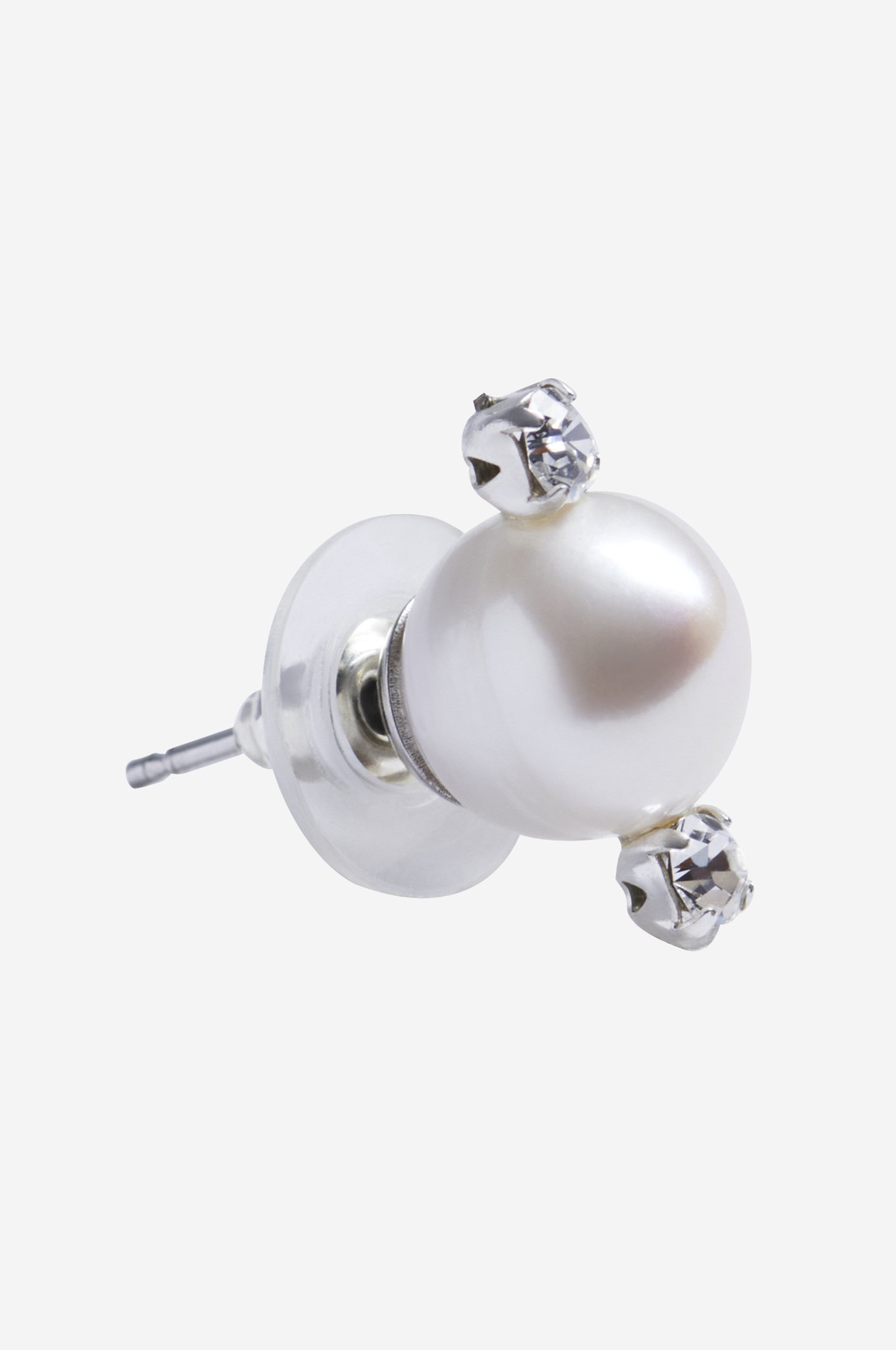 Simone Rocha - Mini Crystal Pearl Stud Earrings – Simone Rocha US