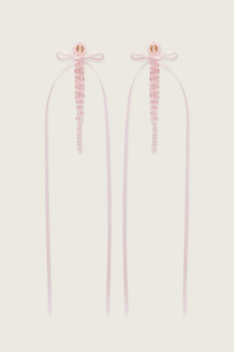 Slim Bow Ribbon Drip Earrings – Simone Rocha US