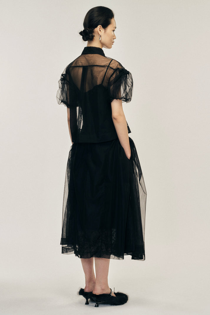 Sheer Bow Hip Tutu Skirt – Simone Rocha US
